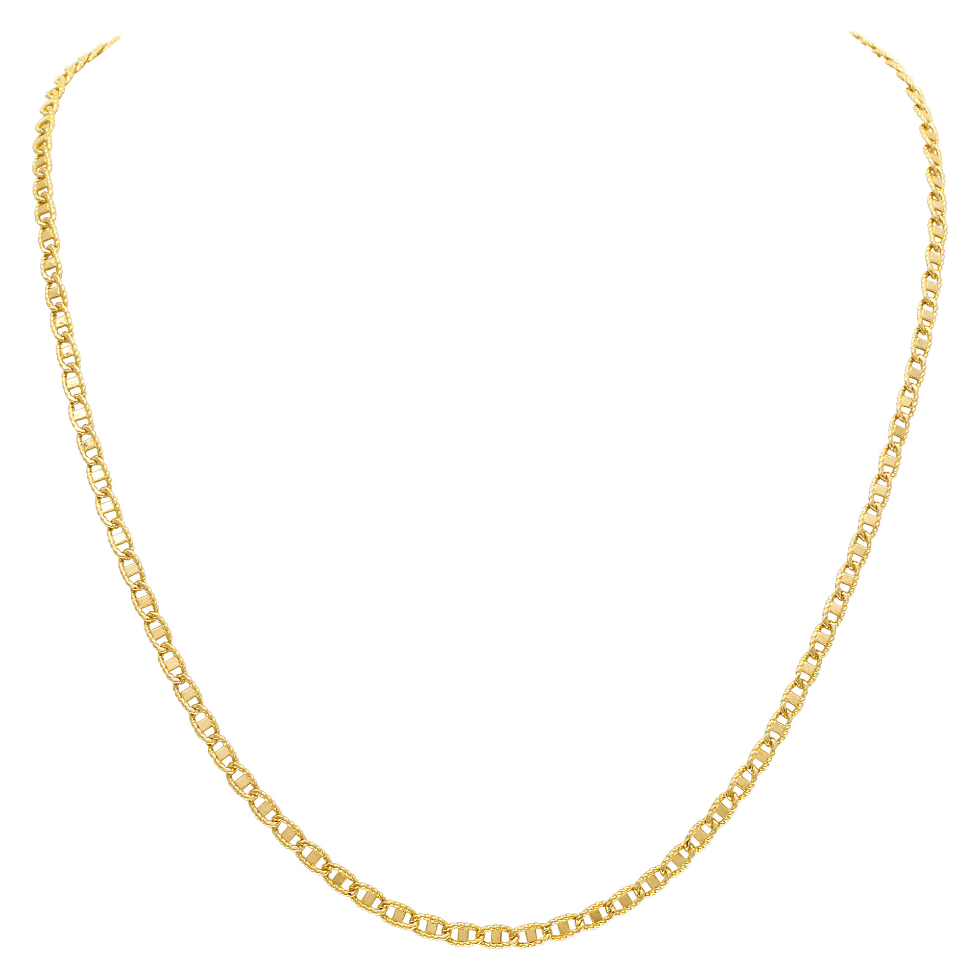 14k Yellow Gold Chain 20 Inch Length. | Gray & Sons Jewelers