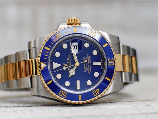 Datejusr Blue Rolex Watch | Gray & Sons Jewelers