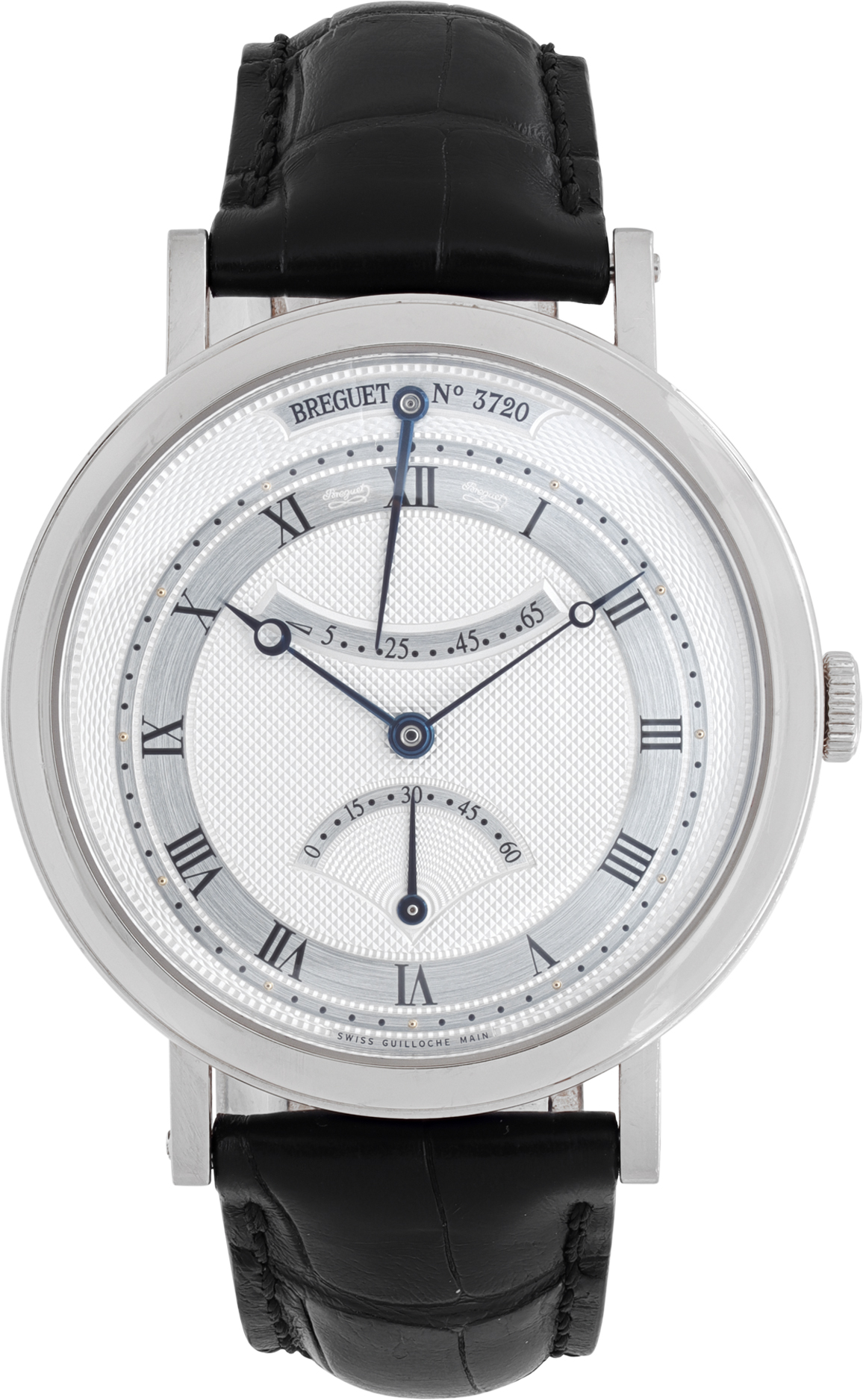 Pre-owned Breguet Classique 5207 18k White Gold 39mm auto