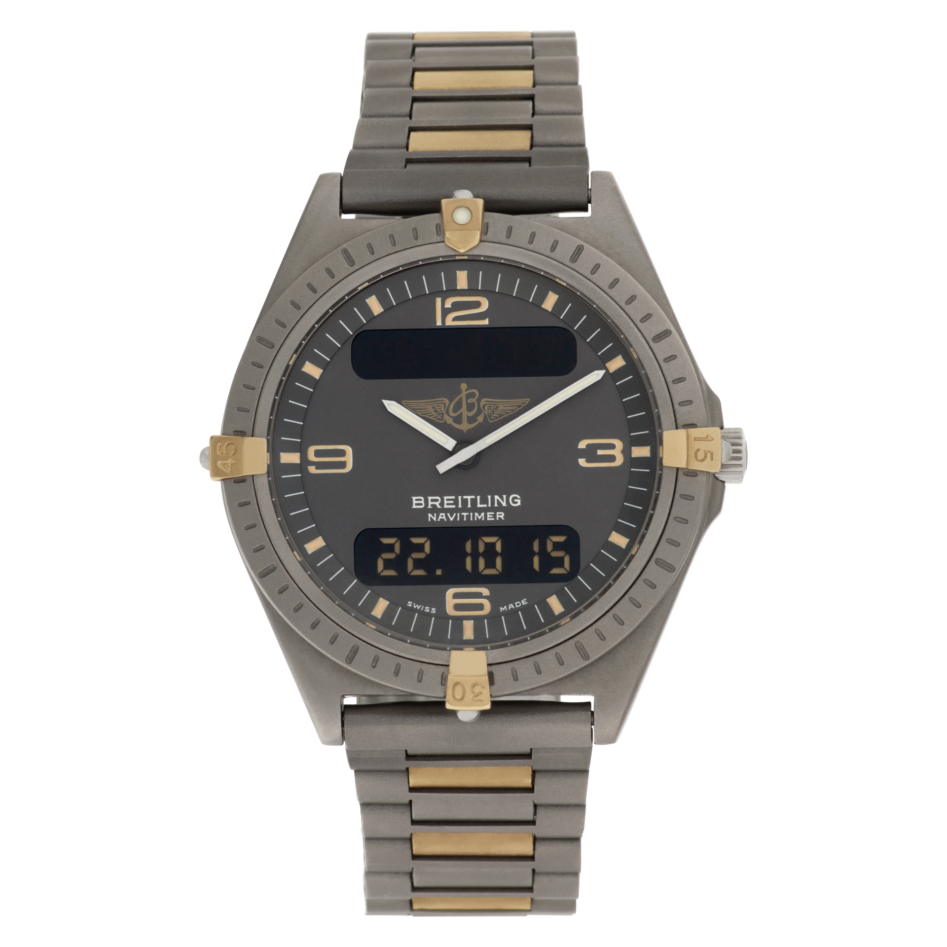 Used Breitling Aerospace 80360 18k & titanium 40mm Quartz