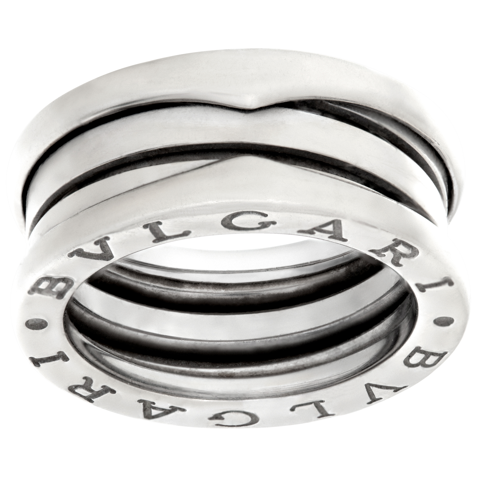 Bvlgari B zero ring in 18k white gold N515886 | Gray & Sons Jewelers