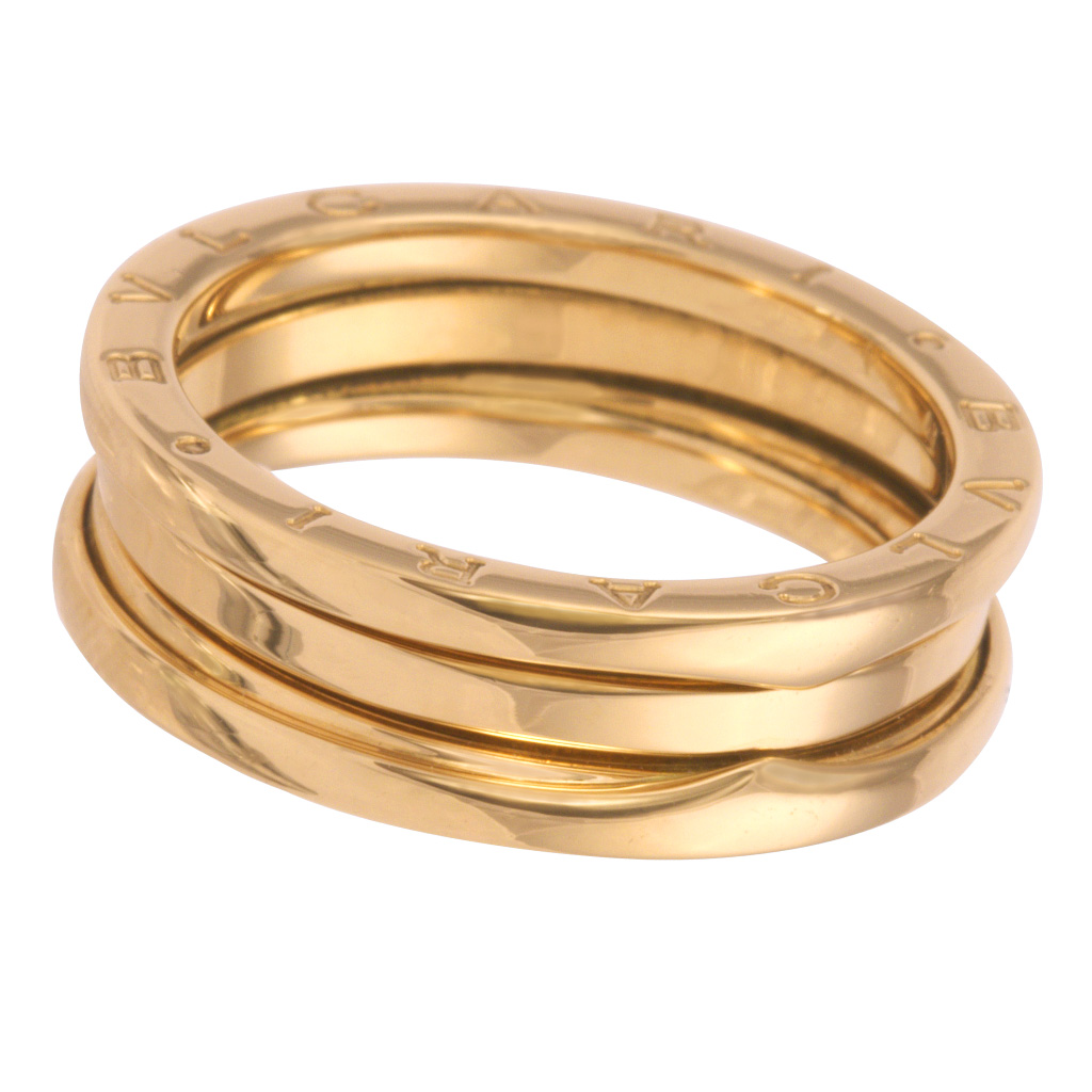 Bvlgari ring 18k yellow gold | Gray & Sons Jewelers