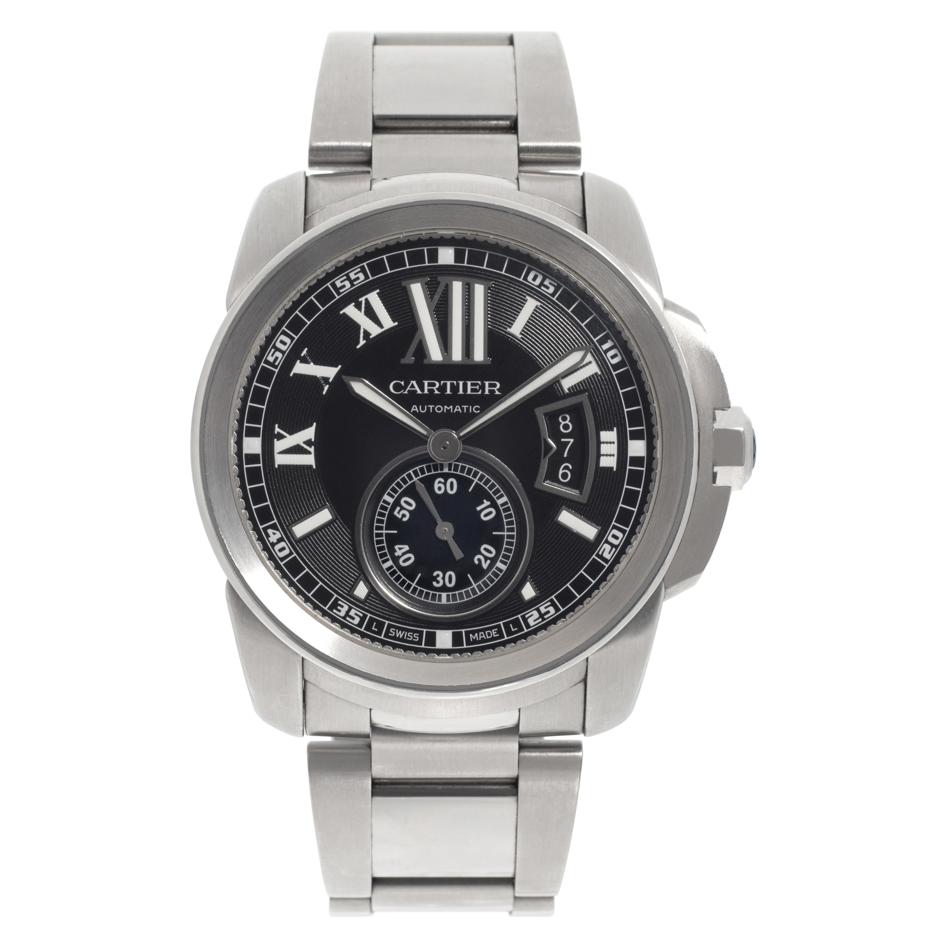 Used Cartier Calibre W7100016 stainless steel 42mm automatic