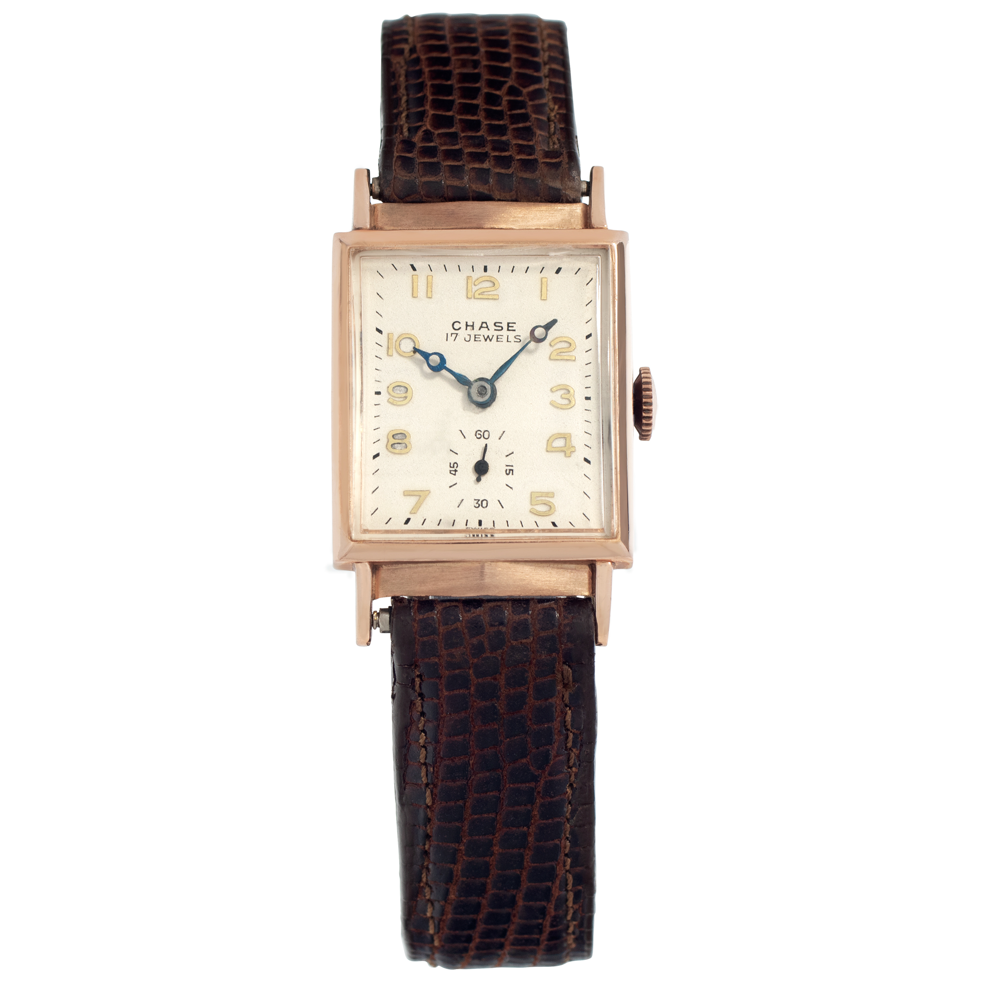 Used Chase 14k pink gold mm watch | Gray & Sons Jewelers