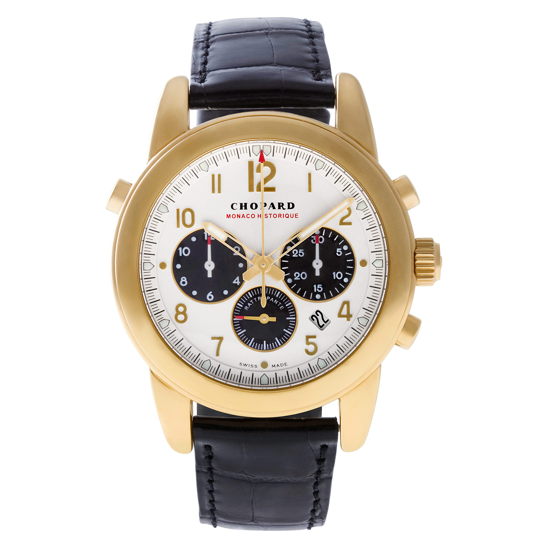 Preowned Chopard Monaco 1890 18k 39.5mm auto watch | Gray & Sons