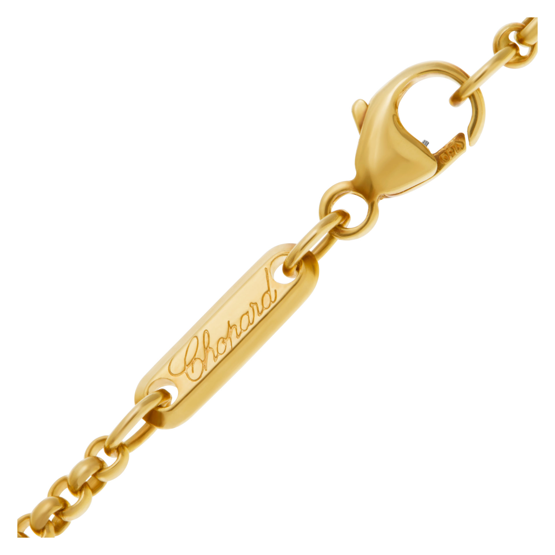 Chopard necklace in 18k yellow gold | Gray & Sons Jewelers