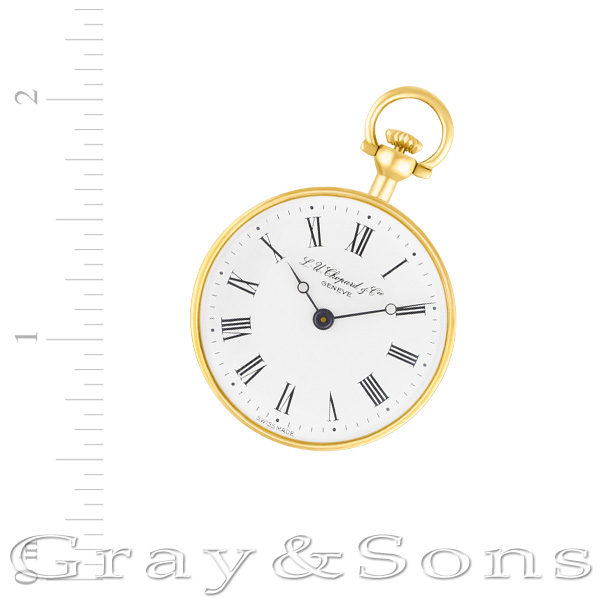 Preowned Chopard pocket watch 3005 18k 28mm Manual watch | Gray & Sons