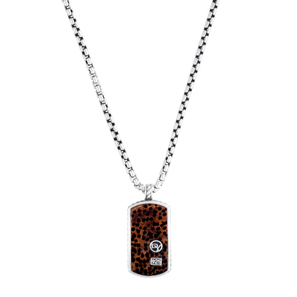 David Yurman Dog tag necklace | Gray & Sons Jewelers