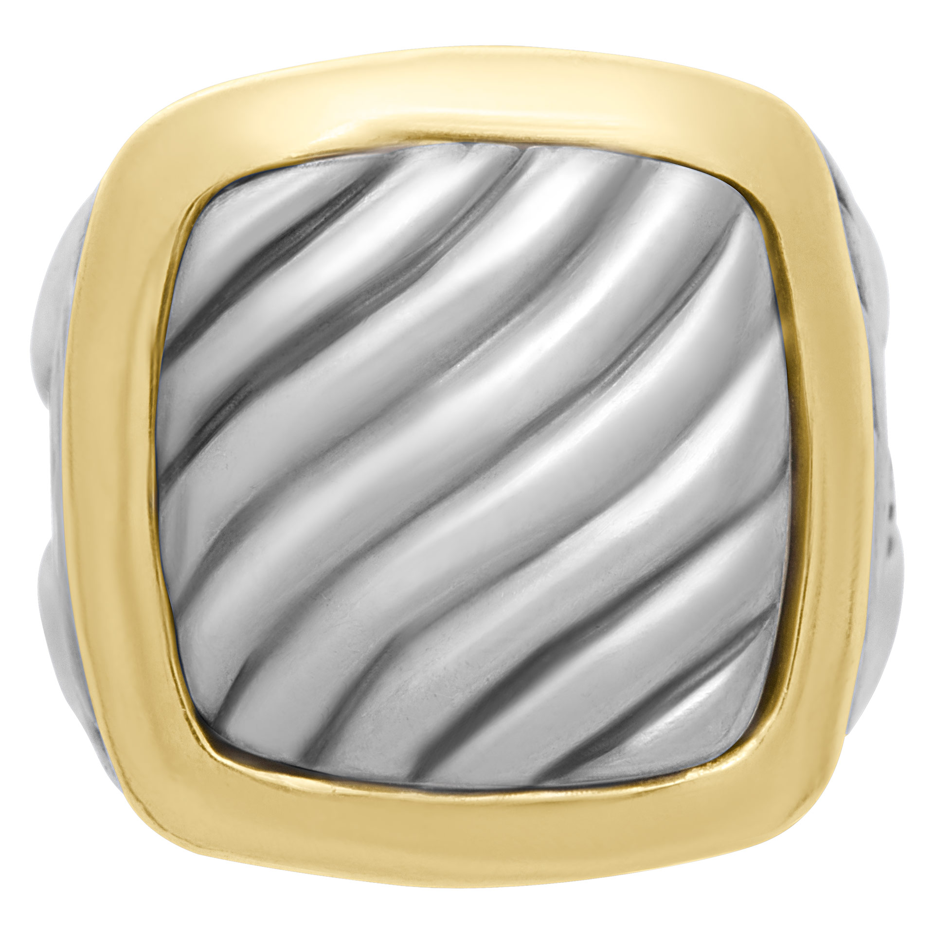 David Yurman ring in 18k & sterling silver | Gray & Sons Jewelers