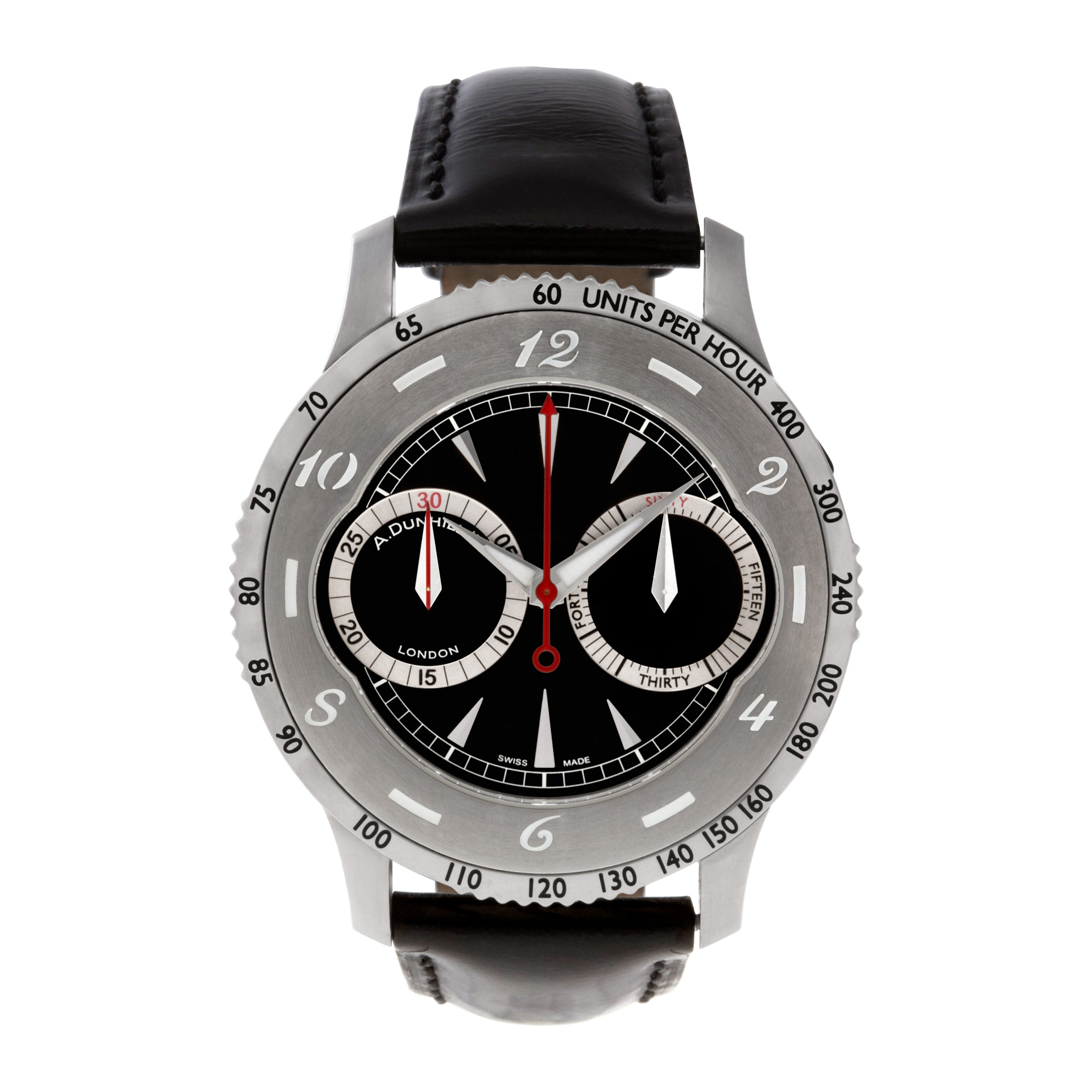 Used Dunhill Classic stainless steel 41.5mm auto watch | Gray & Sons