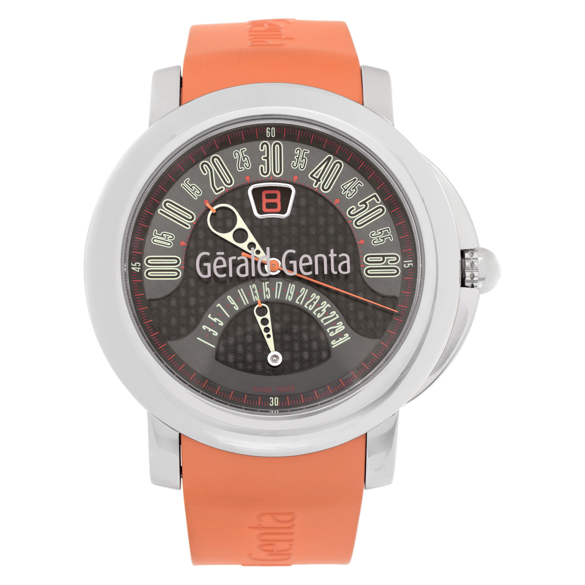 Pre-owned Gerald Genta Arena Bi Retro BSP.Y.10 W525027 | Gray & Sons