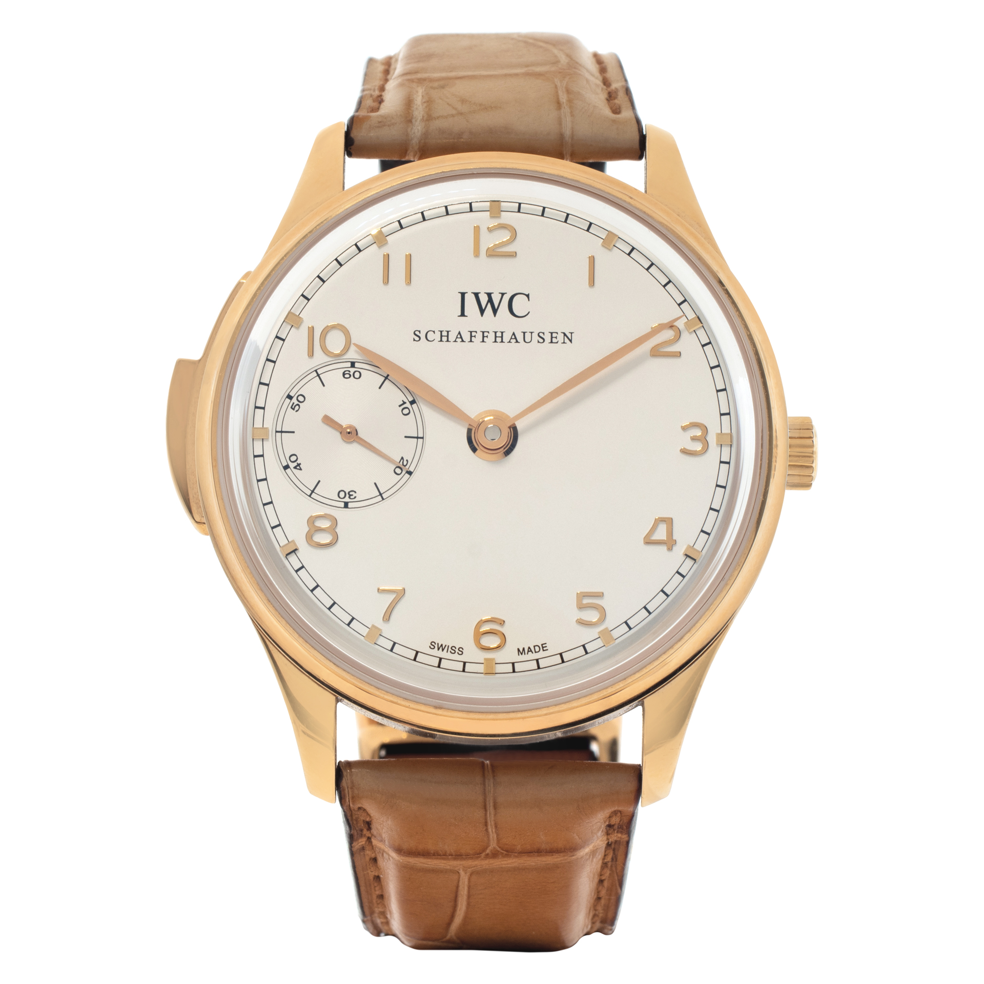 Used IWC Portugieser IW 524202- 3165154 18k rose gold | Gray & Sons