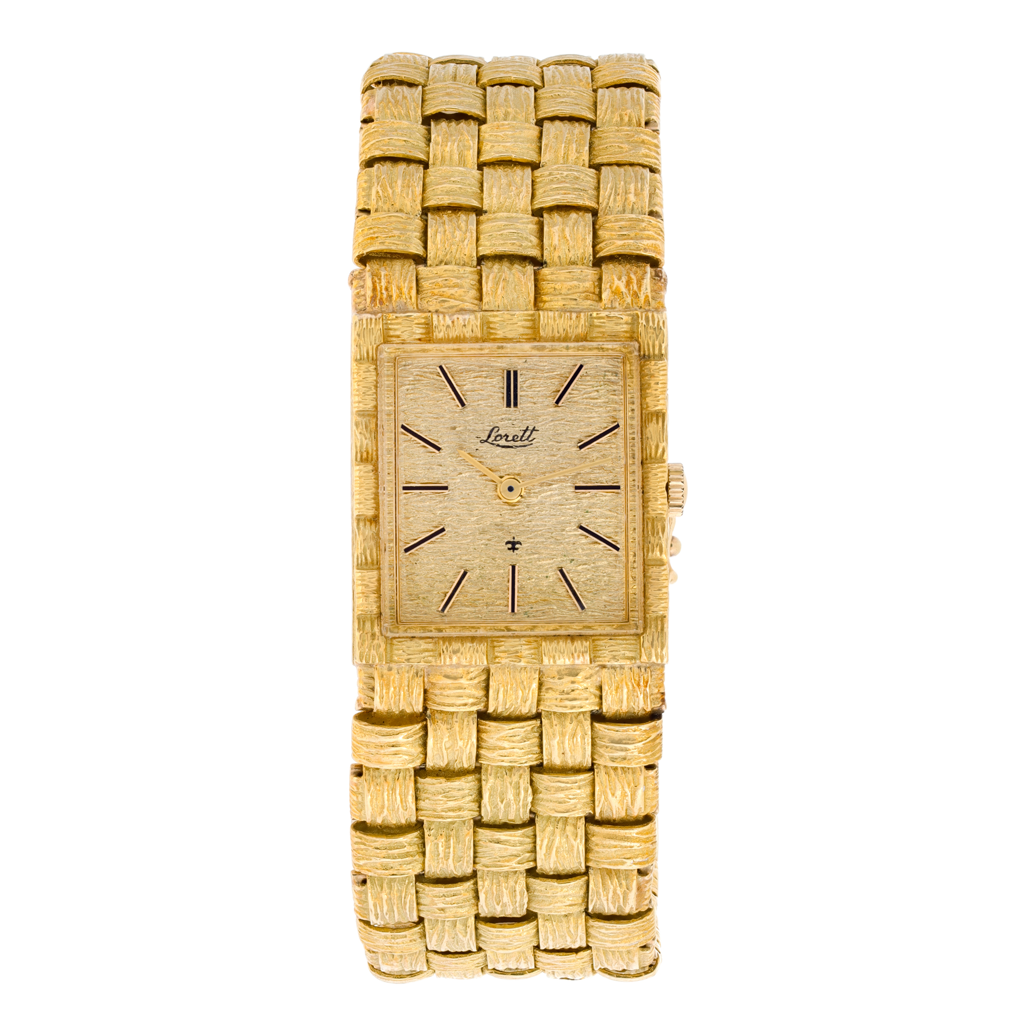 Pre-owned Lorett Classic 18k Gold dial 23.5mm Manual watch