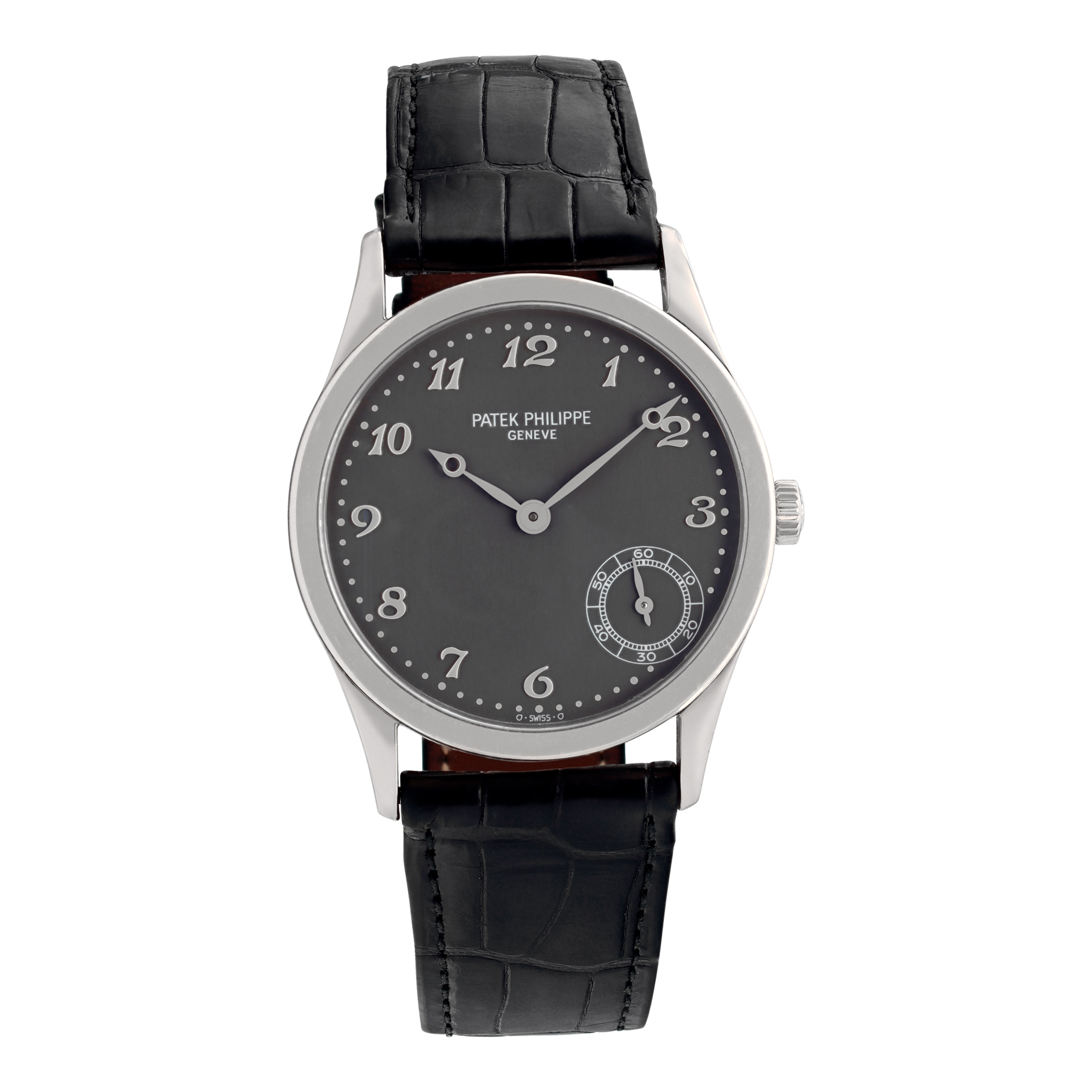 Pre-owned Patek Philippe Calatrava 5026G 18k White W527682