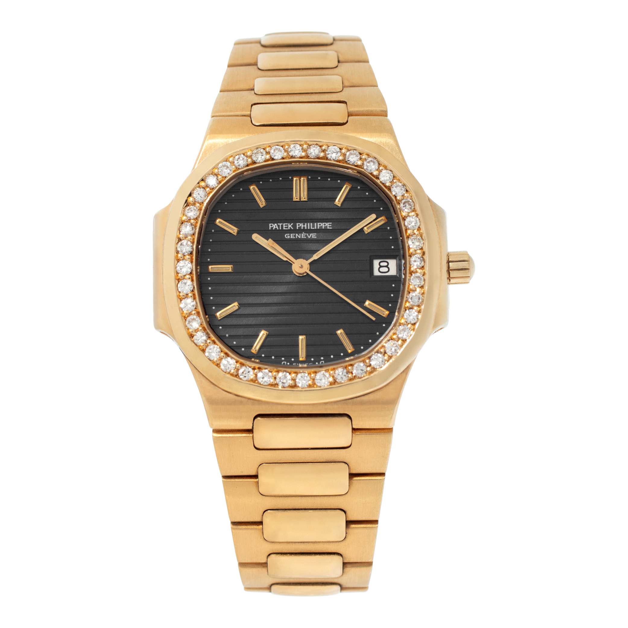 Used Patek Philippe Nautilus 3900/1 18k 32mm Quartz watch