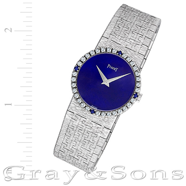 Used Piaget Classic 9706a6 18k white gold mm Manual watch