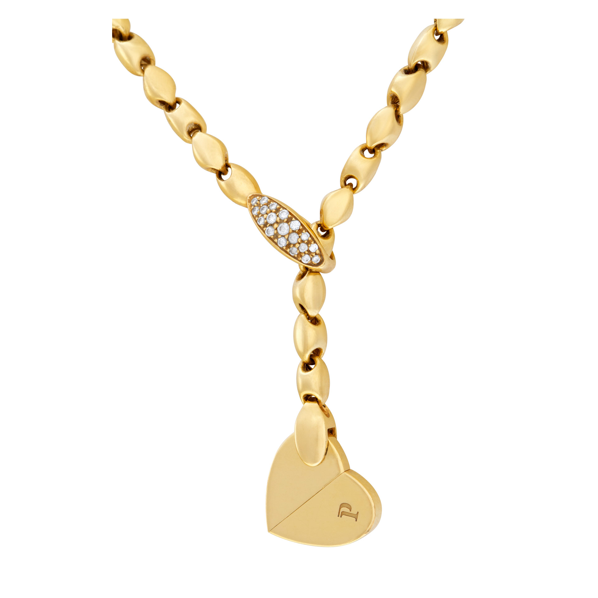Piaget 18k gold Heart necklace | Gray & Sons Jewelers