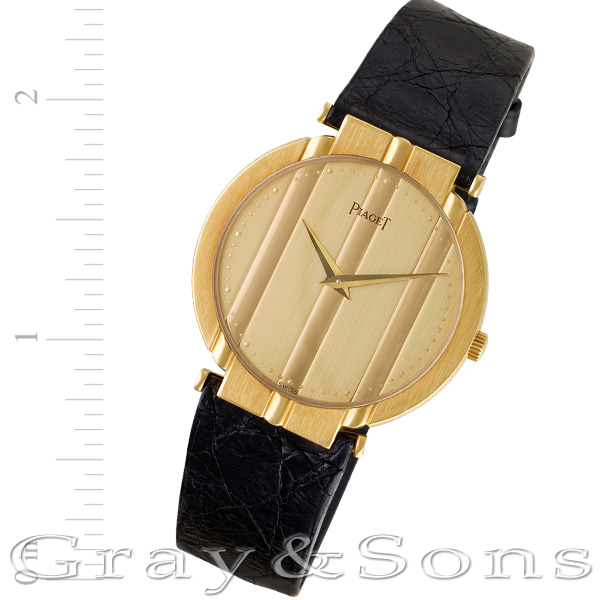 Used Piaget Polo 8673 18k 31mm Quartz watch | Gray & Sons Jewelers