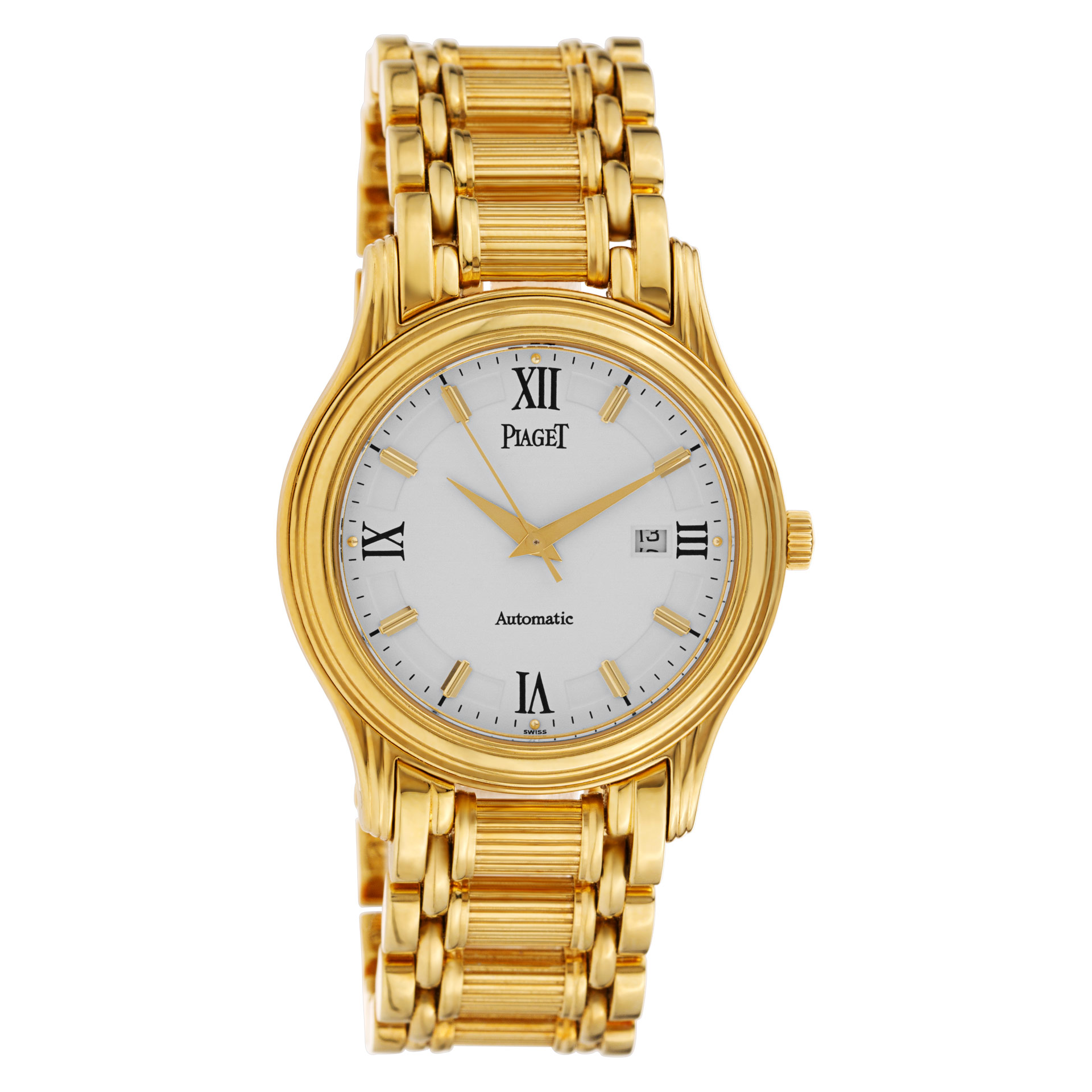 Used Piaget Polo 24001 M 501 D 18k yellow gold 33mm auto