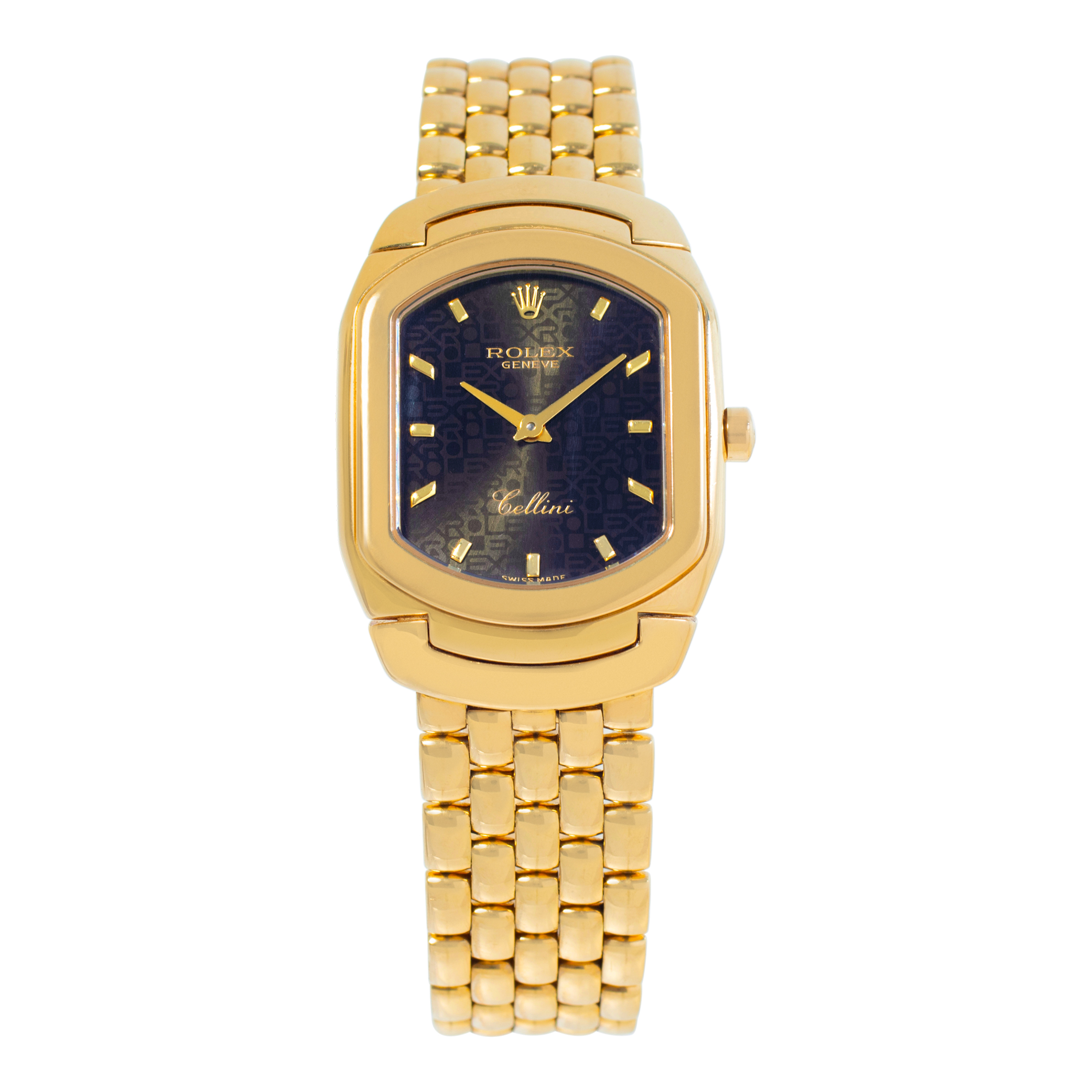 Used Rolex Cellini 6631 18k yellow gold 32mm Quartz watch