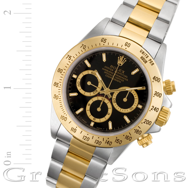 Preowned Rolex Daytona 16523 18k & steel 40mm W516151 | Gray & Sons