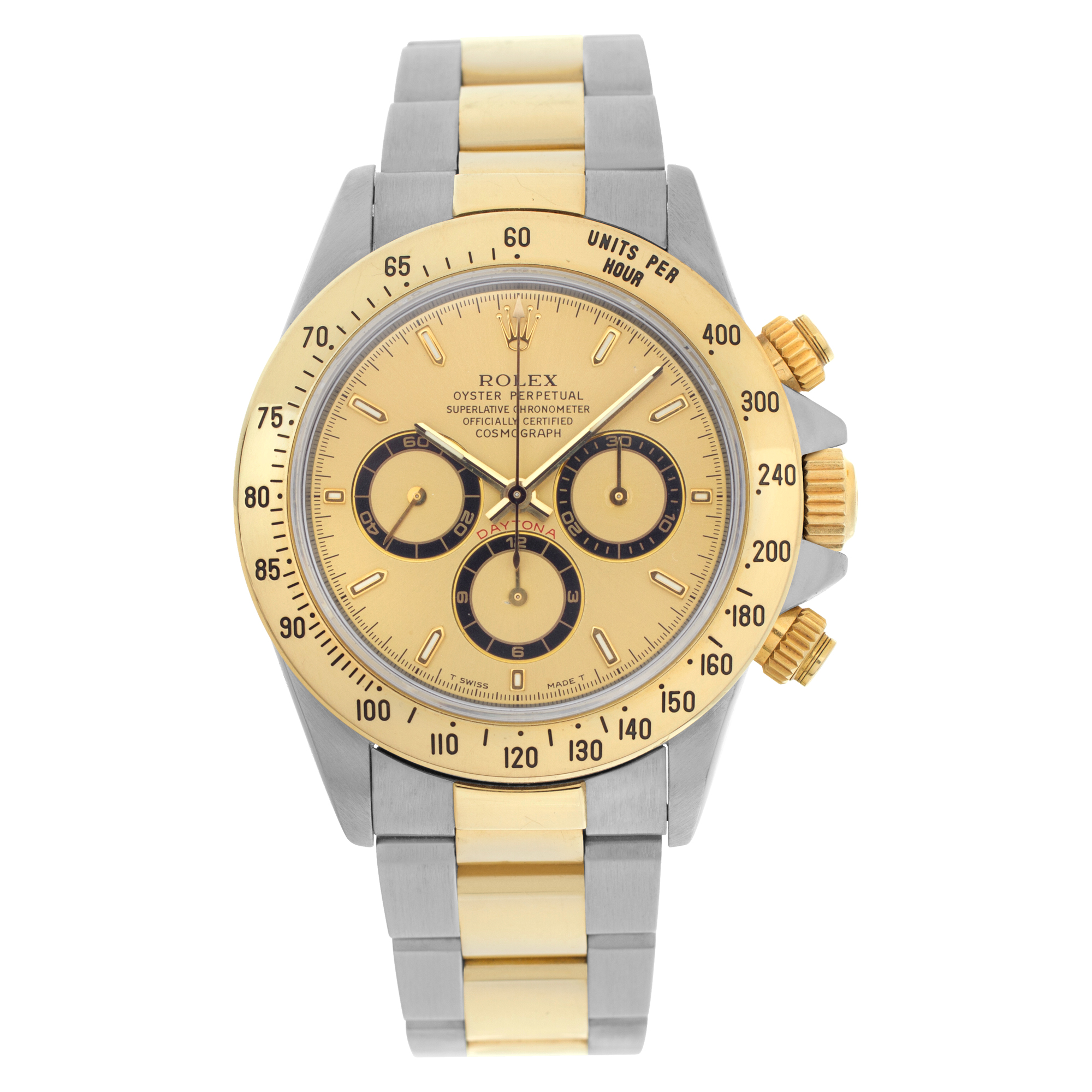 Pre-owned Rolex Daytona 16523 18k & steel 40mm W524966 | Gray & Sons