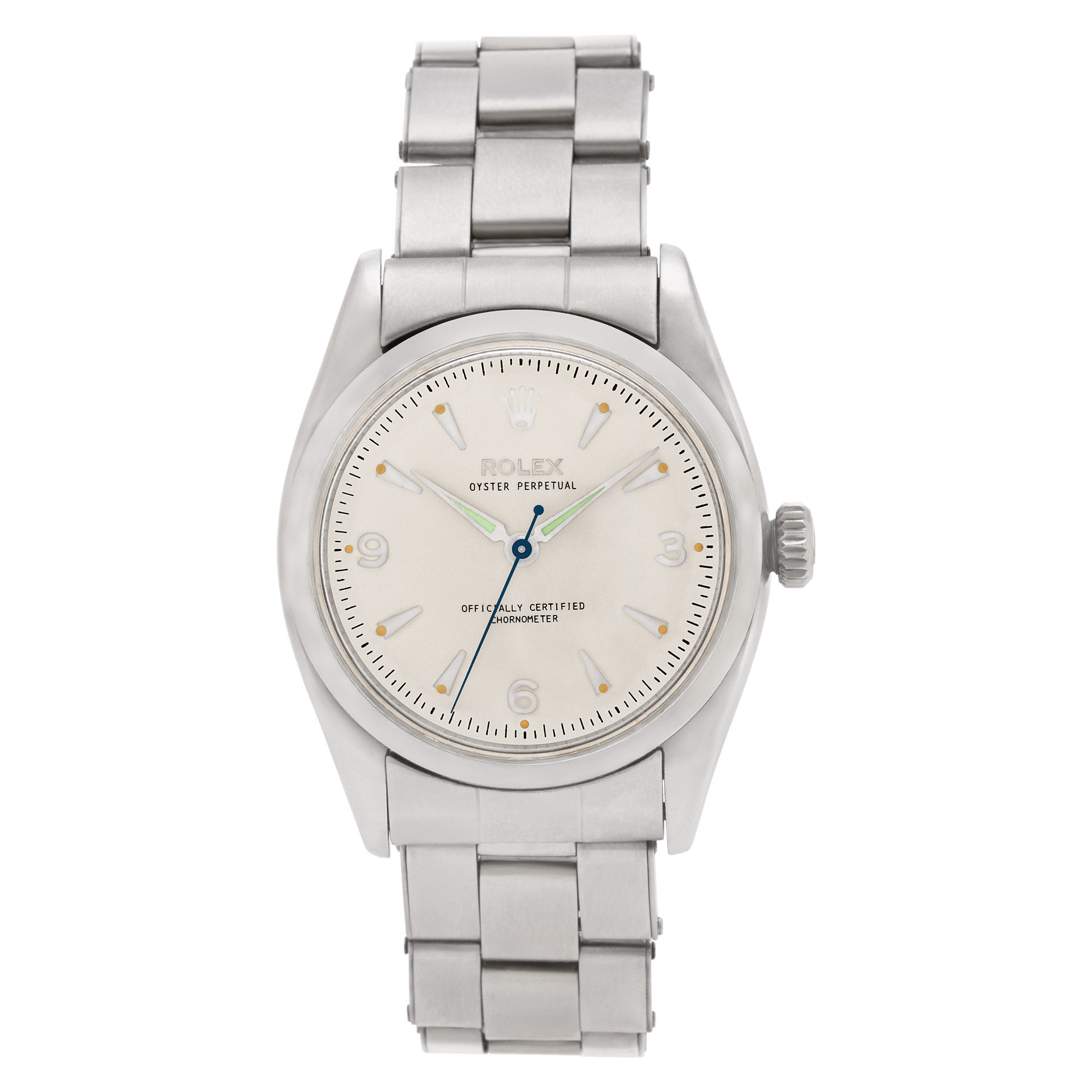 Pre-owned Rolex Oyster Perpetual 6580 stainless steel 40mm