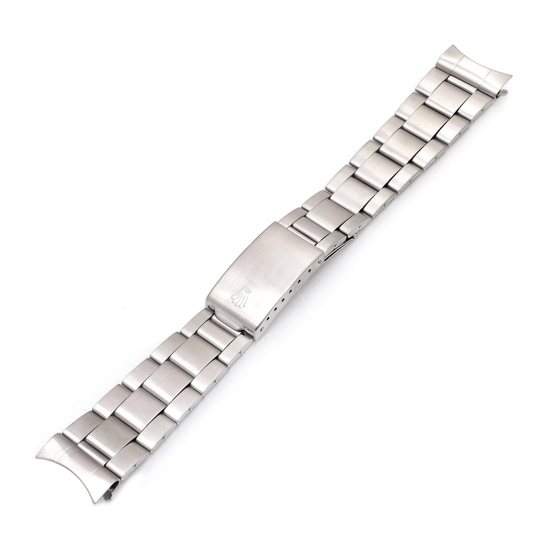 Rolex stainless steel crimp style band (20mm X 15mm) | Gray & Sons