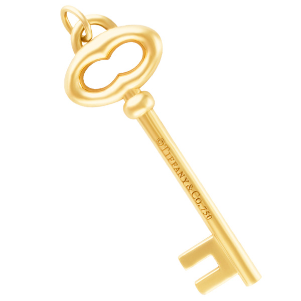 Tiffany & Co. 18k Vintage Oval Key | Gray & Sons Jewelers