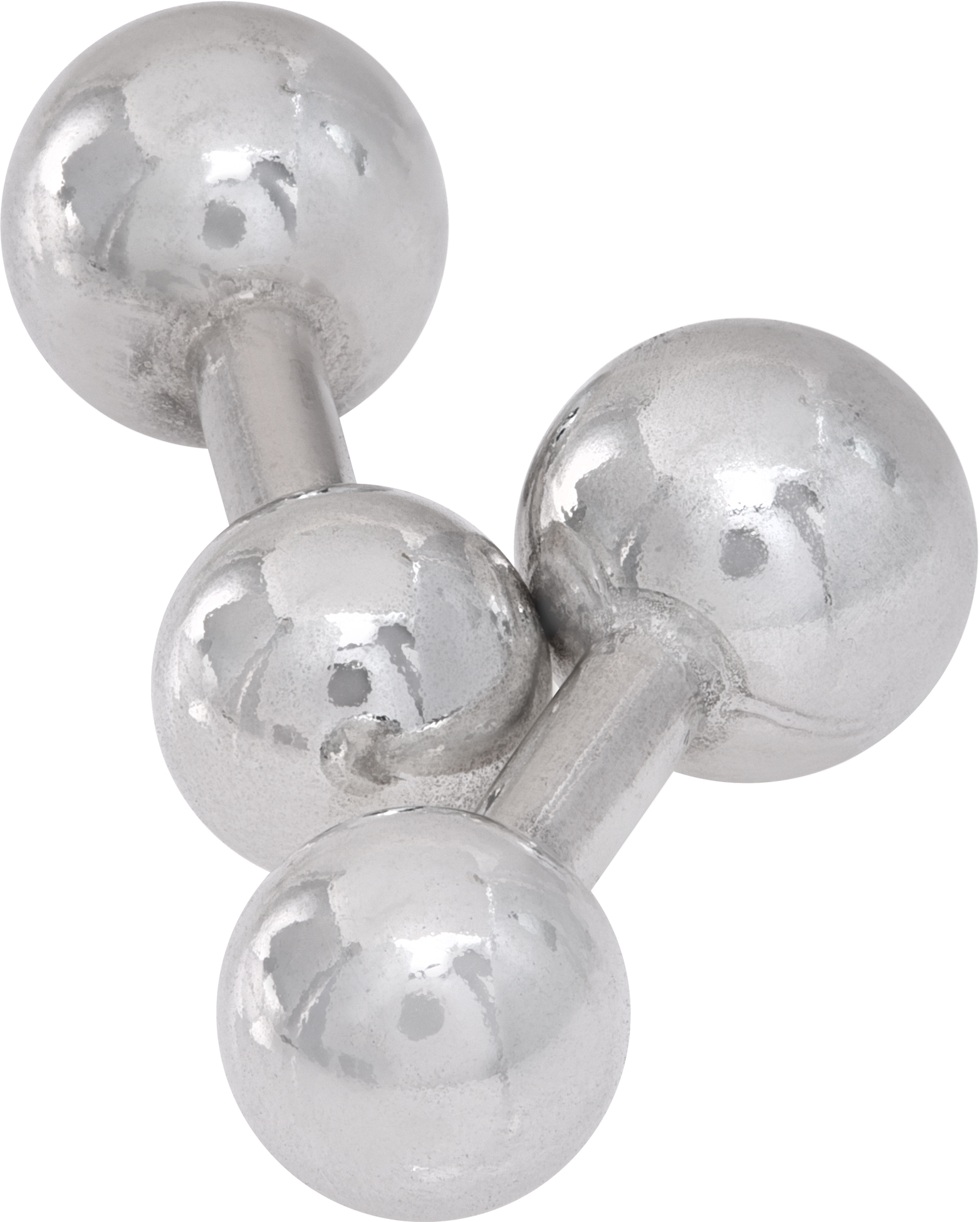 Tiffany & Co Barbell Cufflinks in sterling silver | Gray & Sons