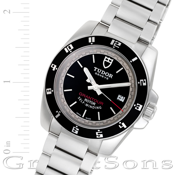 Tudor Grantour 20050N stainless steel 41mm auto watch | Gray & Sons