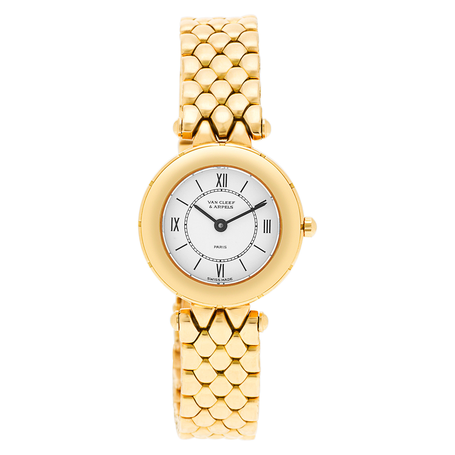 Used Van Cleef & Arpels Classic 13607 18k 24mm Quartz watch