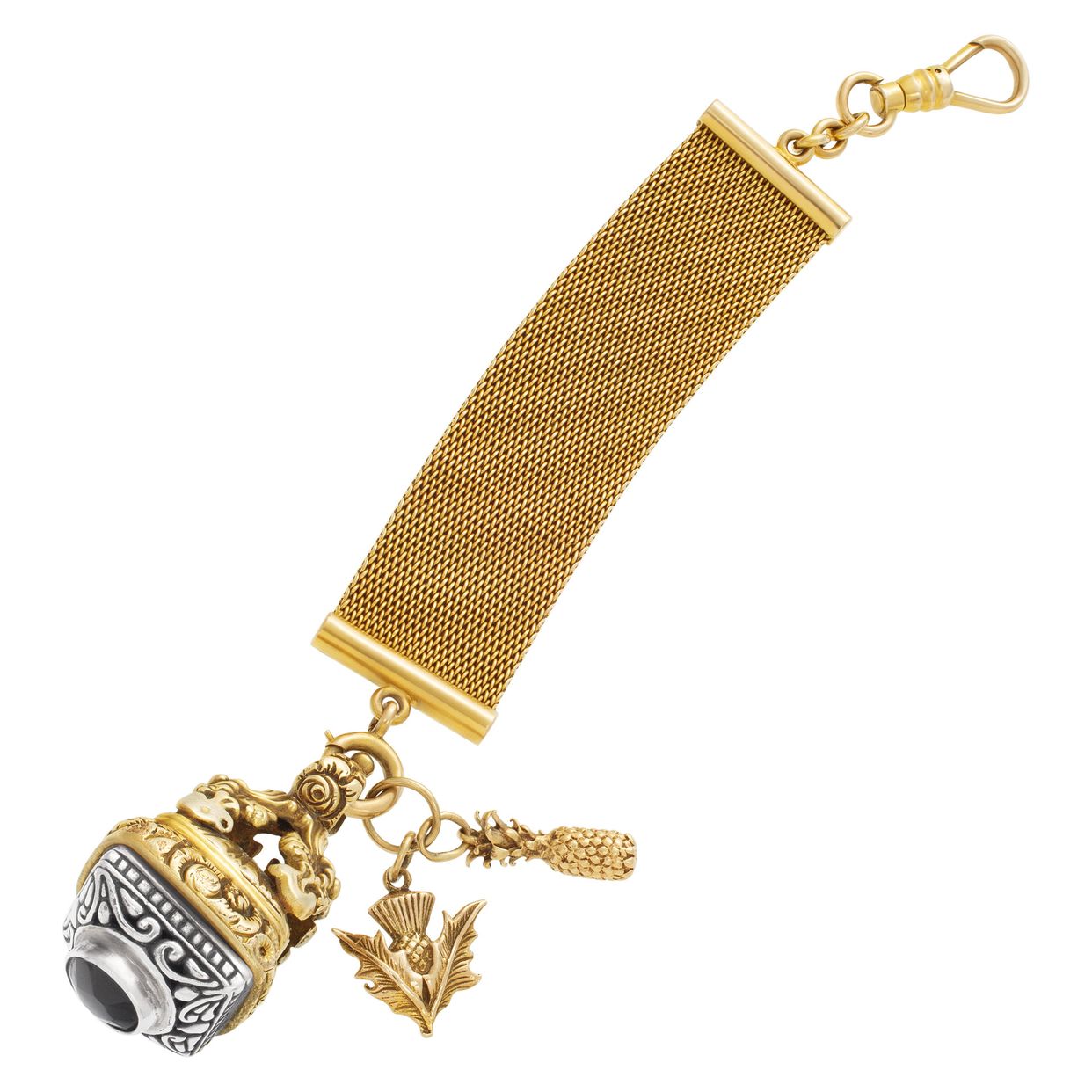 14k gold pocket watch fob | Gray & Sons Jewelers