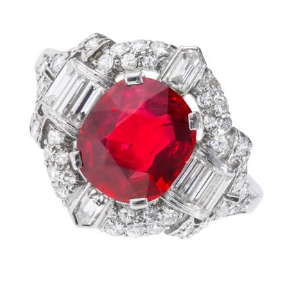 Art Deco Ruby Ring | Gray & Sons Jewelers
