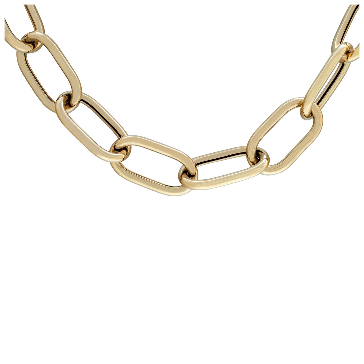 Bold and elegant 14k yellow gold chains necklace | Gray & Sons