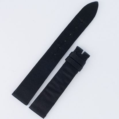 Boucheron diamant black satin (13x15) 13mm by buckle 15mm