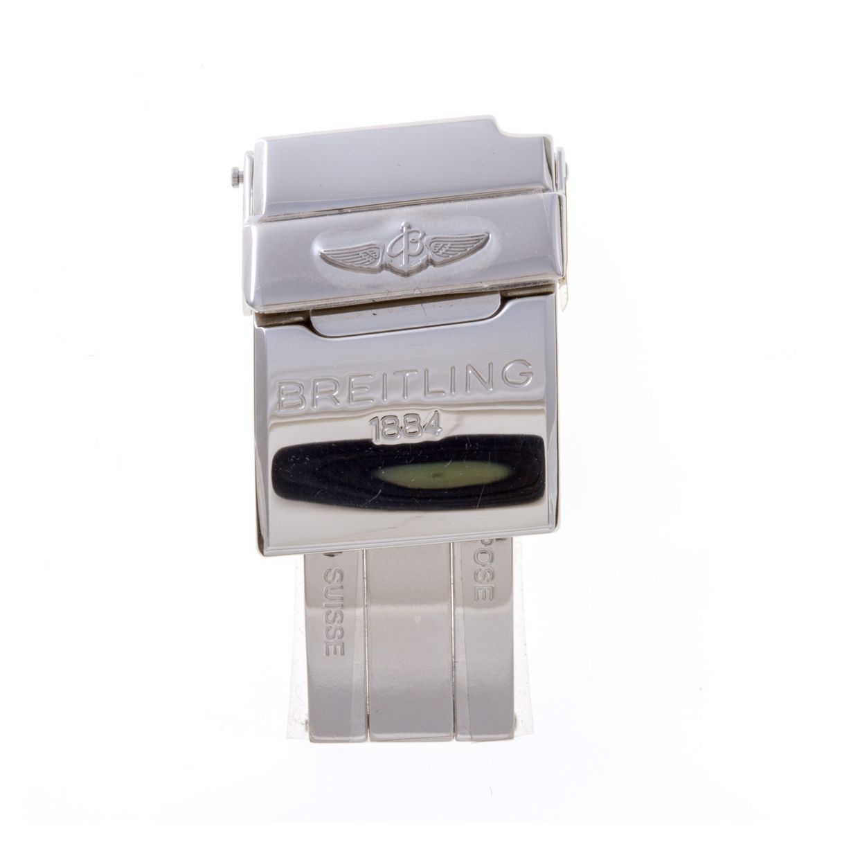 Breitling 16mm stainless steel deployant buckle | Gray & Sons Jewelers