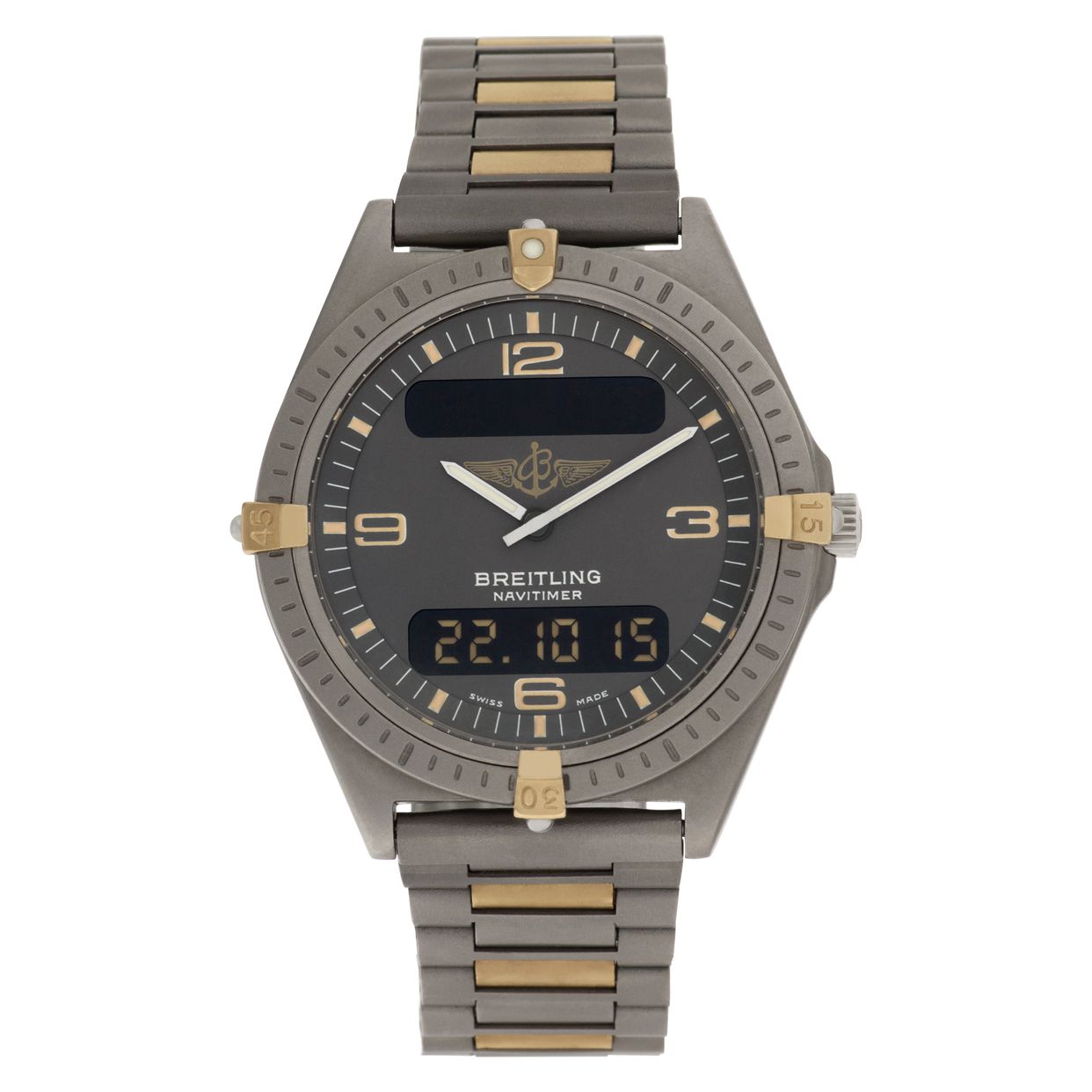 Used Breitling Aerospace 80360 18k & titanium 40mm Quartz