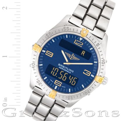 Preowned Breitling Aerospace F56062 titanium mm Quartz | Gray & Sons