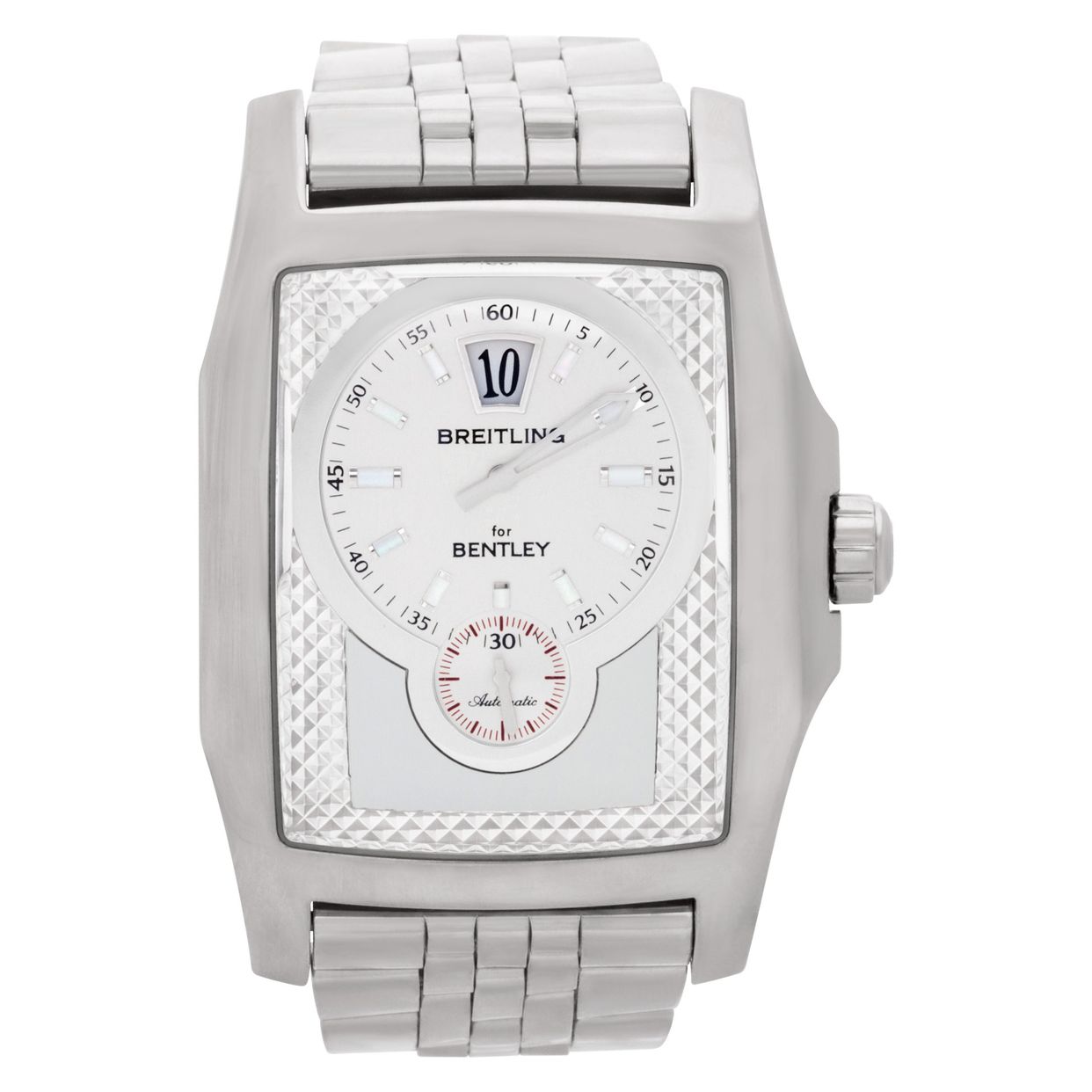 Used Breitling Flying B J28362 18k white gold 44mm auto watch