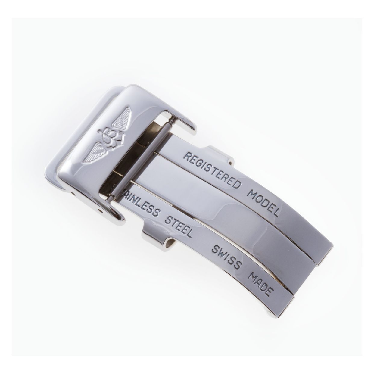 Breitling stainless steel deployment buckle (18x16) | Gray & Sons