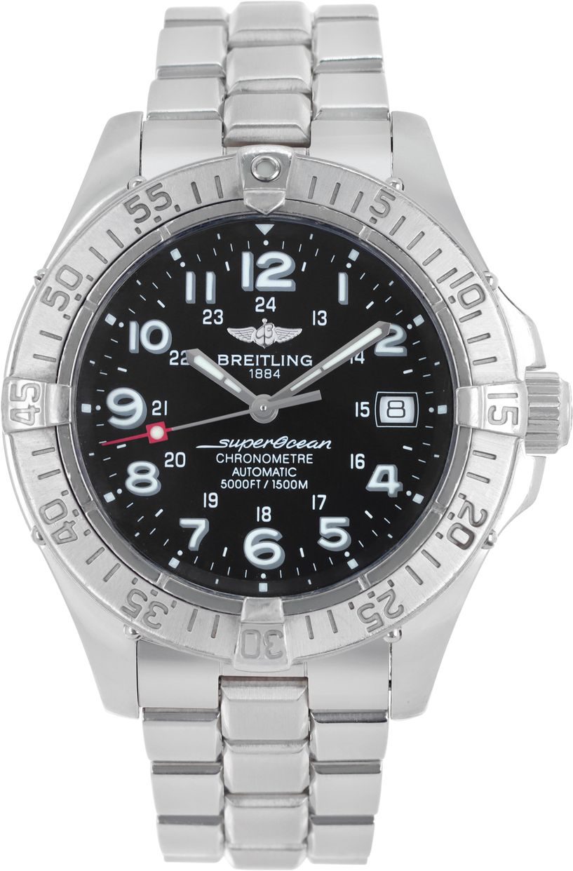 Used Breitling Super Ocean A17360 Stainless Steel W529535