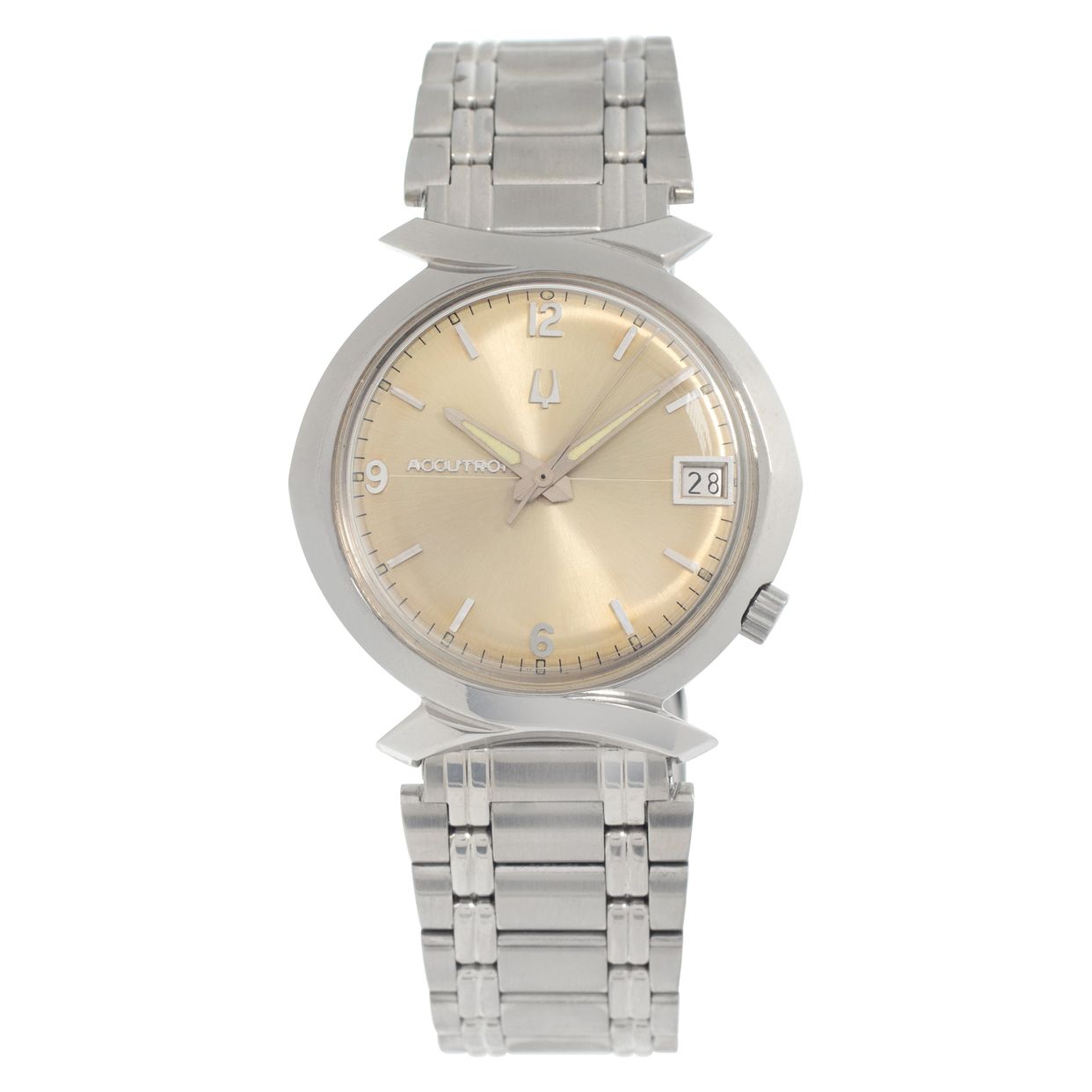 Used Bulova C72972 stainless steel mm Manual watch | Gray & Sons