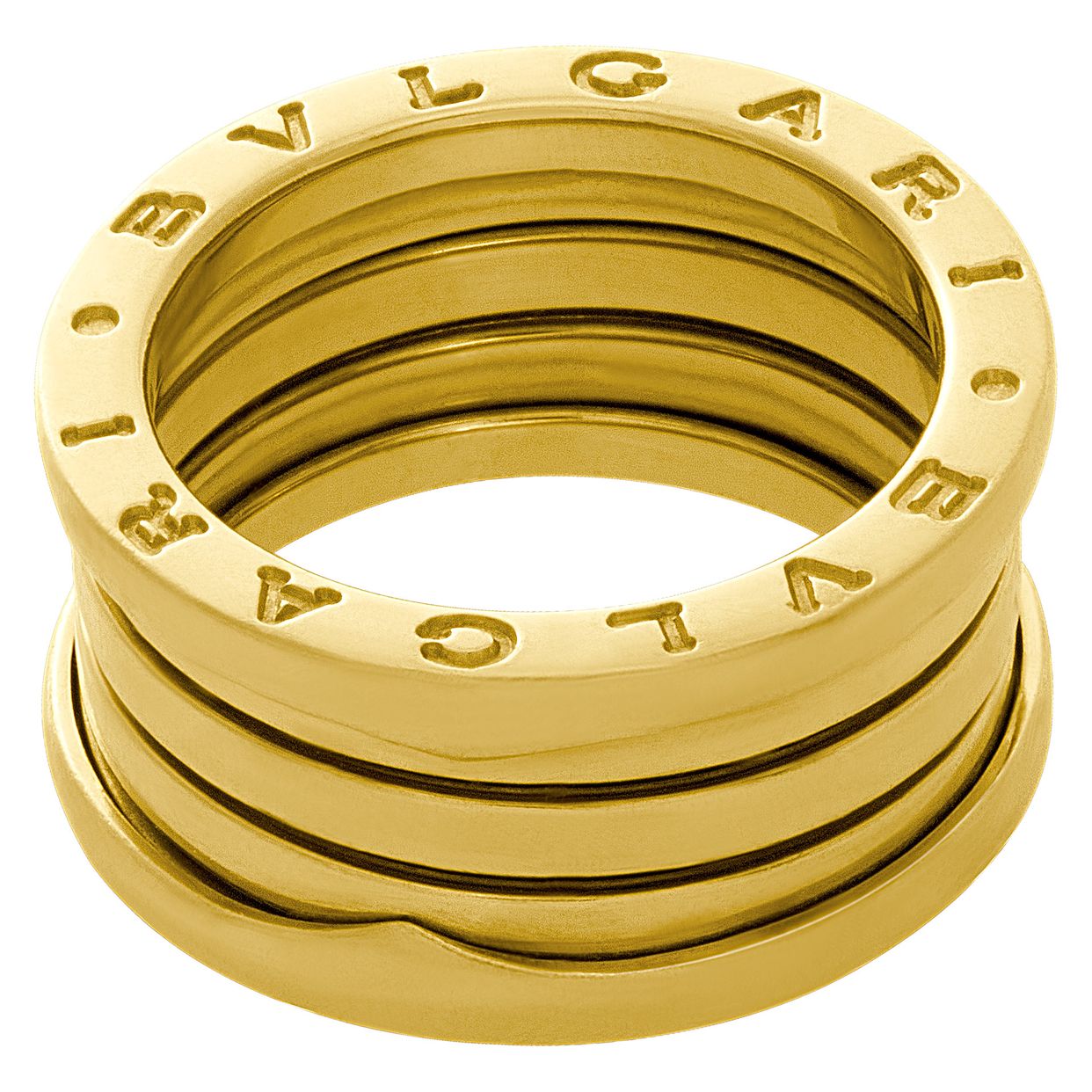 Bvlgari "B .Zero 1" 18k yellow gold band | Gray & Sons Jewelers