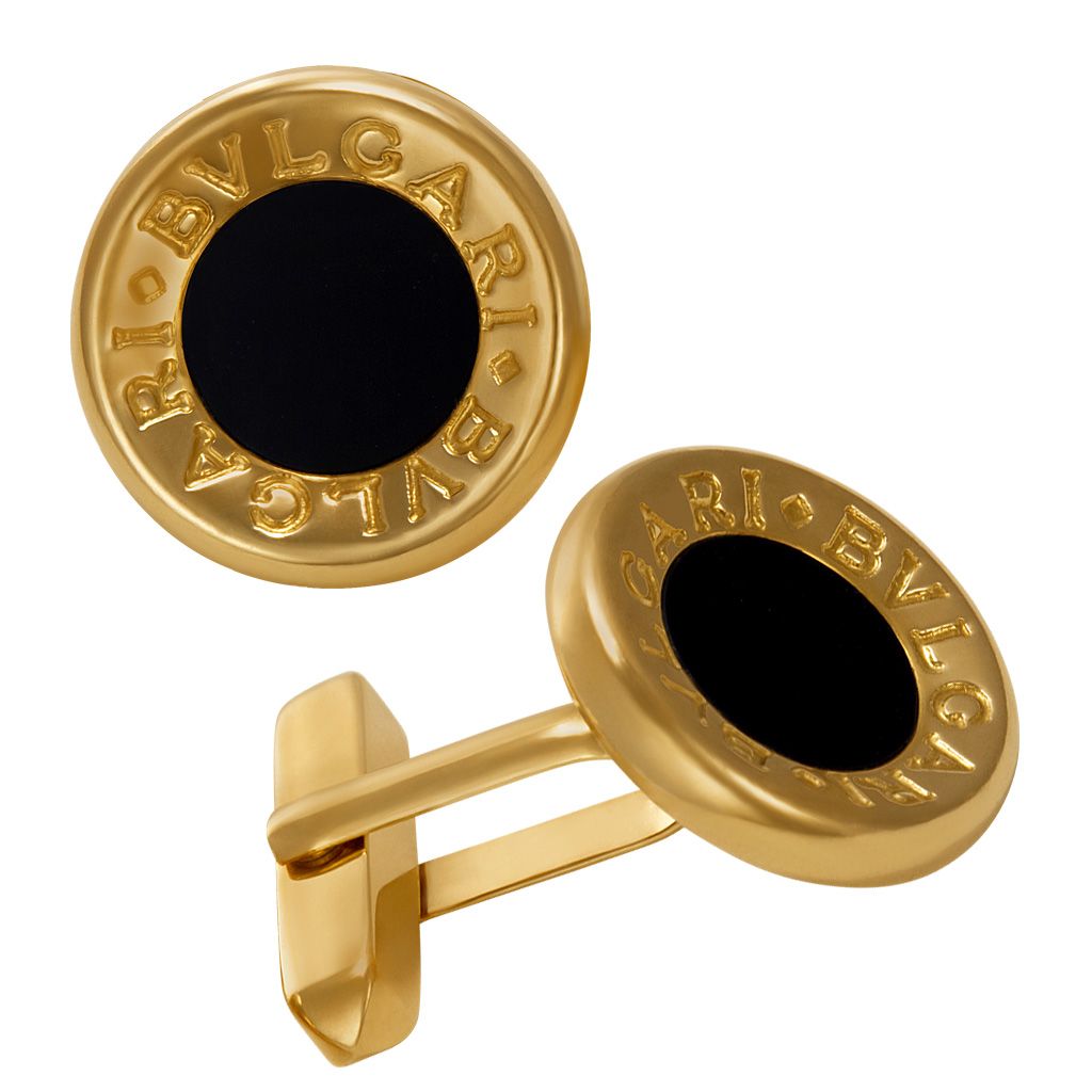 BVLGARI BVLGARI cufflinks in 18k | Gray & Sons Jewelers