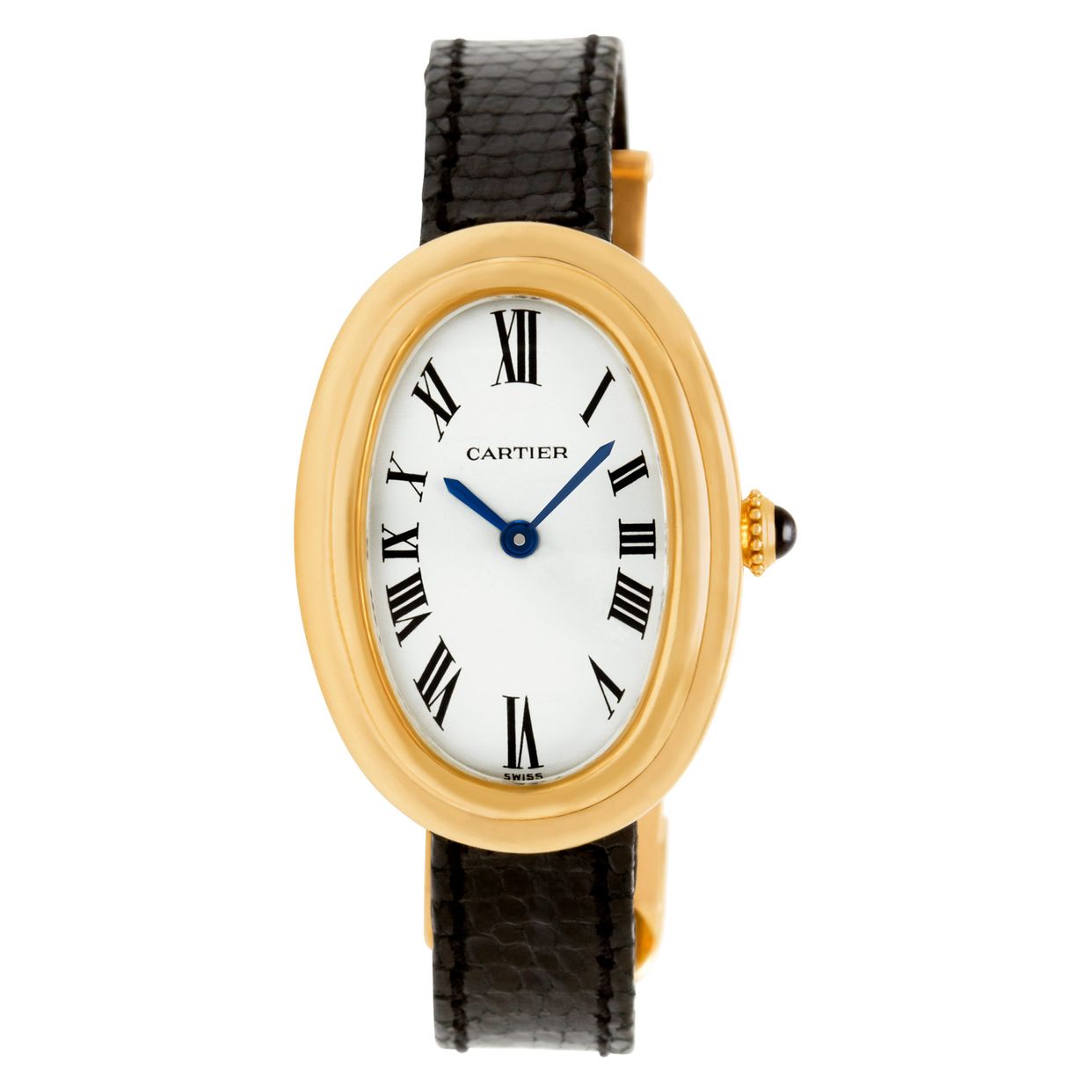 Preowned Cartier Baignoire 60012 18k 31.5mm Manual watch