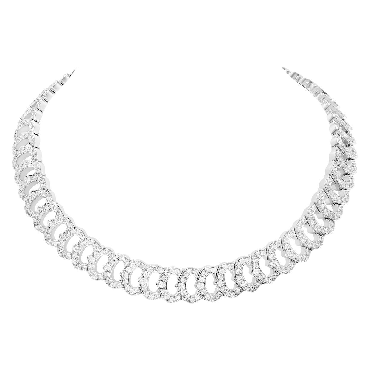 Cartier "C de Cartier" choker necklace, approximately 19.54 cts