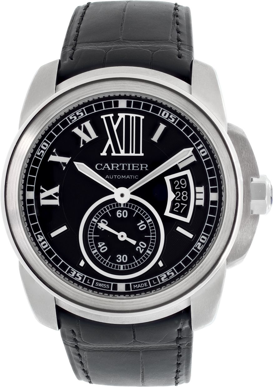 Preowned Cartier Calibre W7100041 Stainless Steel 42mm auto