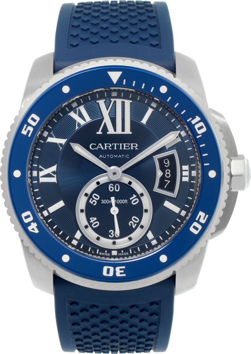 Used Cartier Calibre WSCA0011 Stainless Steel 43mm auto | Gray & Sons