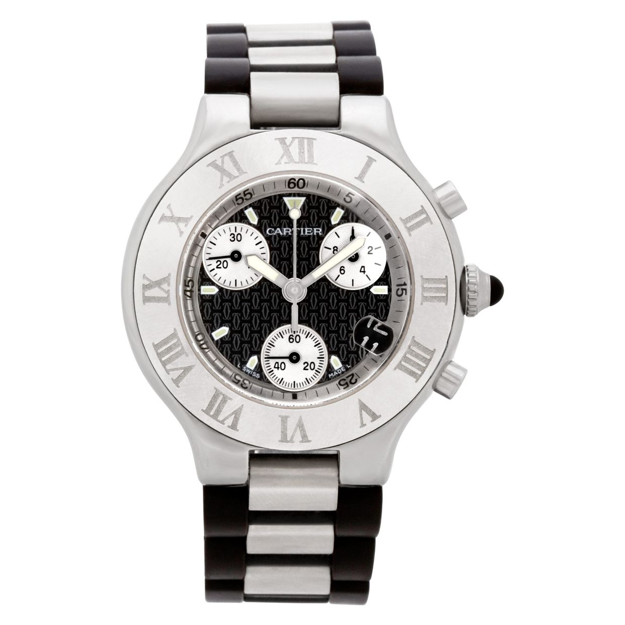 Used Cartier Chronoscaph 21 w10172t2 Stainless W520061 | Gray & Sons